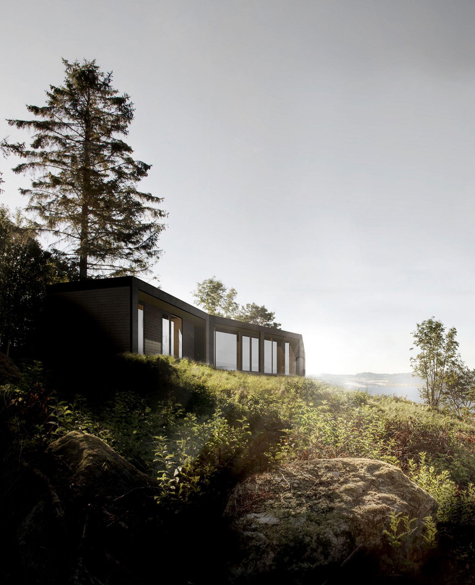 arkitekt trondheim enebolig funkis Trondheim tilbygg hytte arkitektur ...